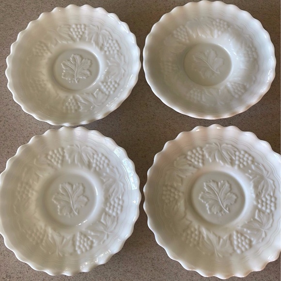 Dining | Vintage Imperial Glass Saucers Set Of 4 | Poshmark